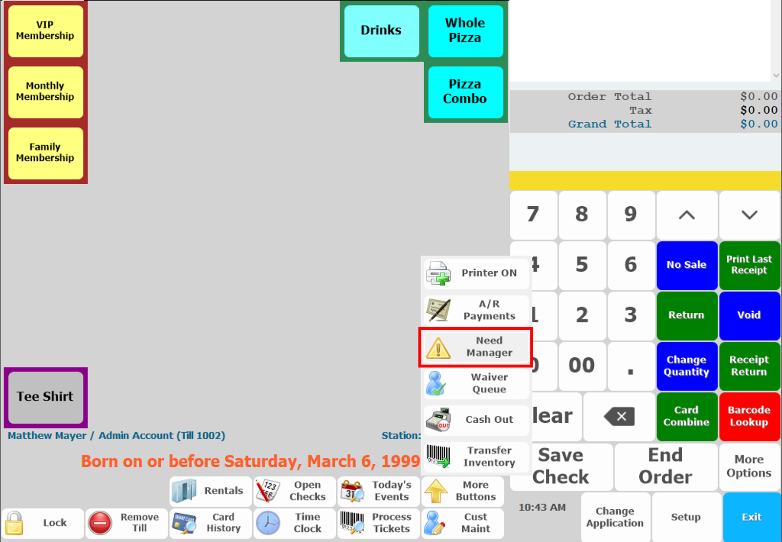 CenterEdge Pro Tip: Use Text Notifications to Request Managers to the POS - CenterEdge Software